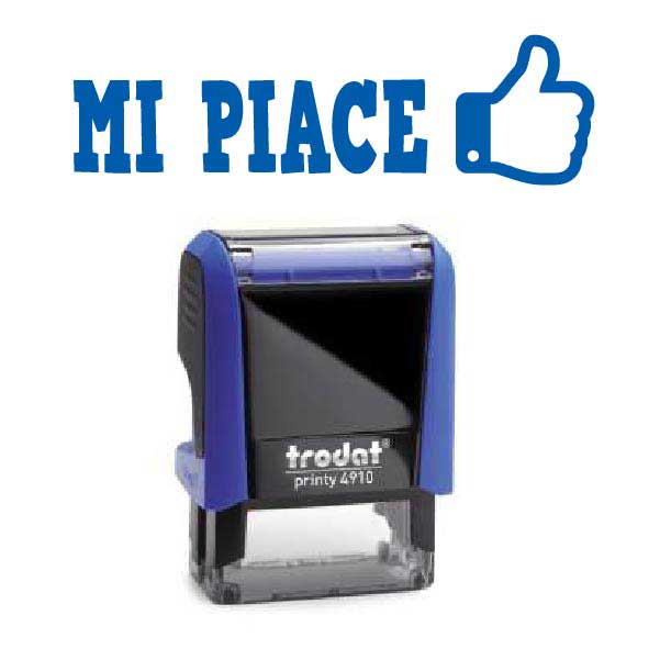 Timbro "Mi piace" – Incisoria Meccanica Sacchetti snc