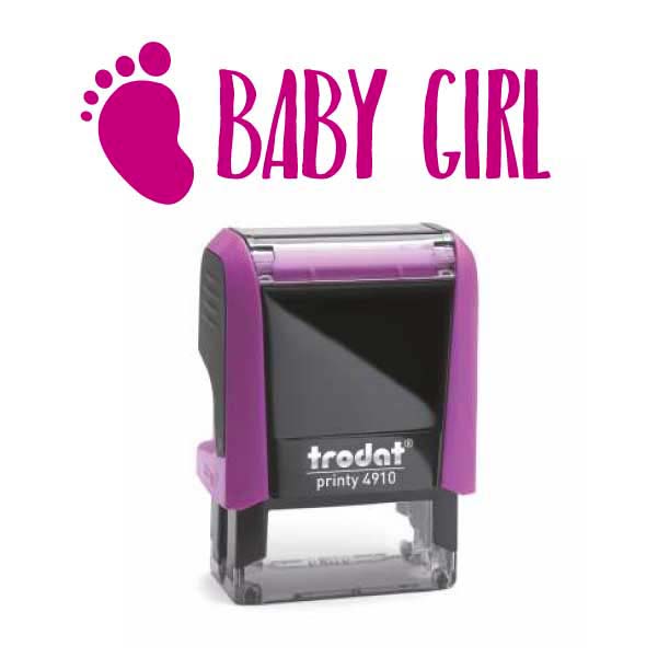 Timbro "Baby girl" – Incisoria Meccanica Sacchetti snc