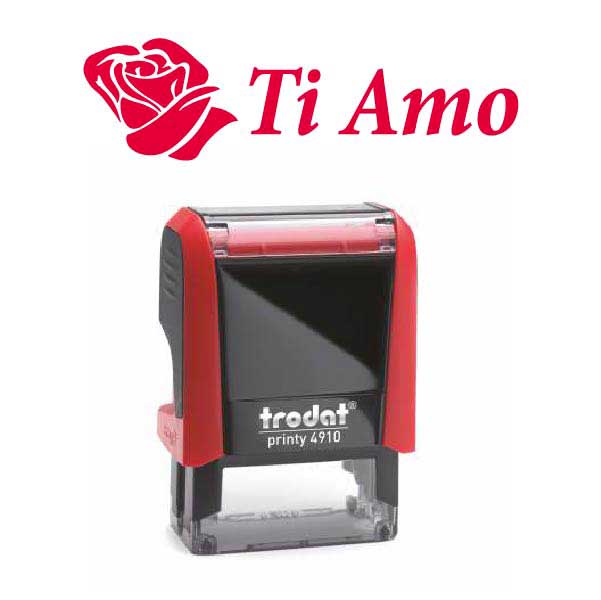 Timbro "Ti Amo" – Incisoria Meccanica Sacchetti snc